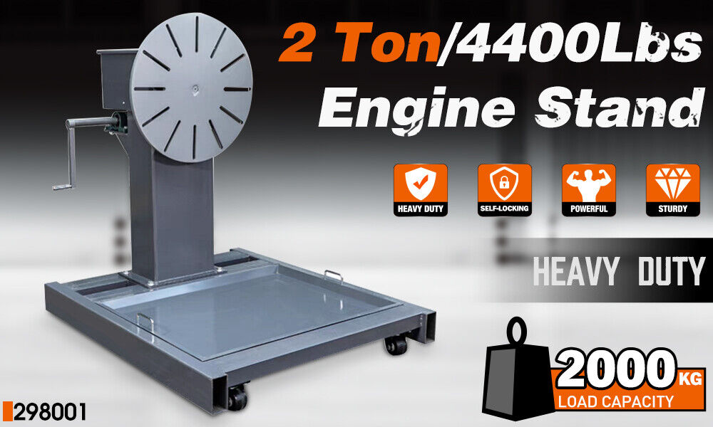 HORUSDY 2 Ton Engine Stand - Heavy Duty 2000kg Capacity with 360° Rota ...