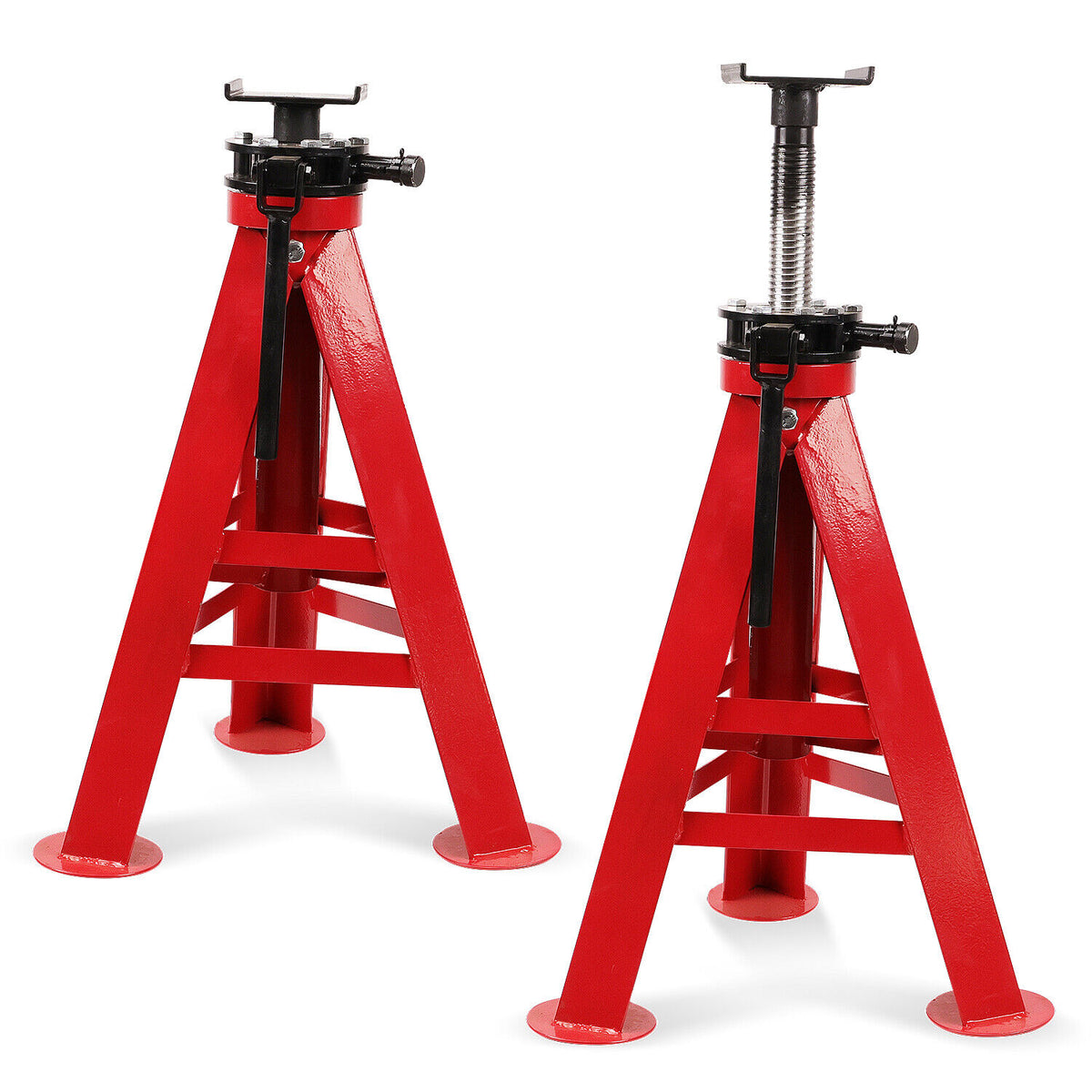 HORUSDY 30 Ton Heavy Duty Adjustable Jack Stand - Car Trolley Truck Li ...