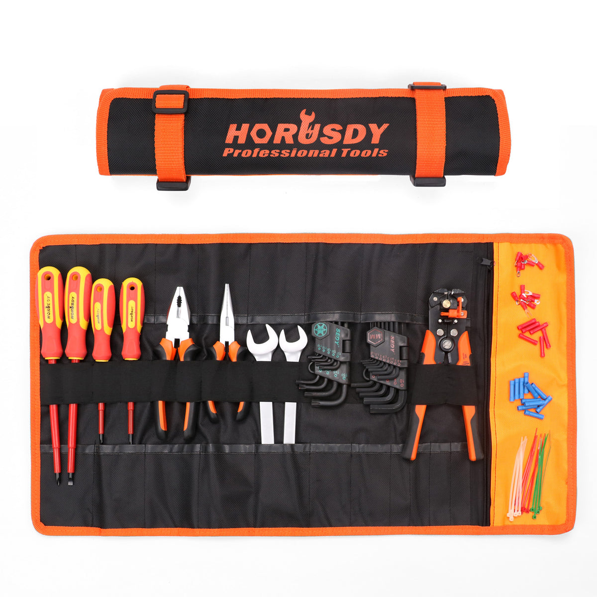 Multipurpose Tool Holder Belt | 21 Pockets | Heavy Duty Polyester Fabr ...