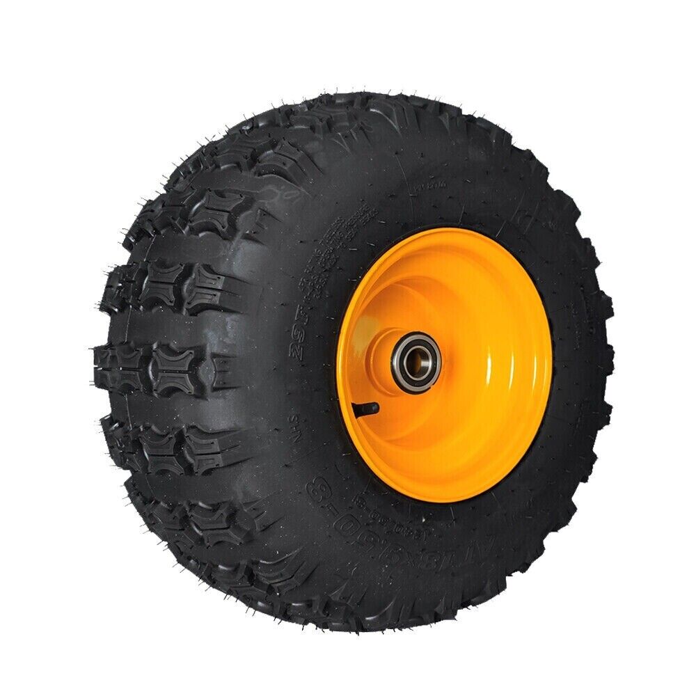 18" x 9.5-8" Inch Rear Wheel with Knobby Tyre for ATV, Quad, Buggy, Ri ...