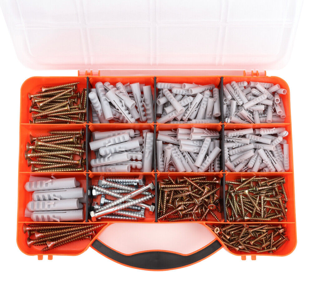 HORUSDY 421Pcs Durable Screw Assortment Set - Versatile Drilling and W ...
