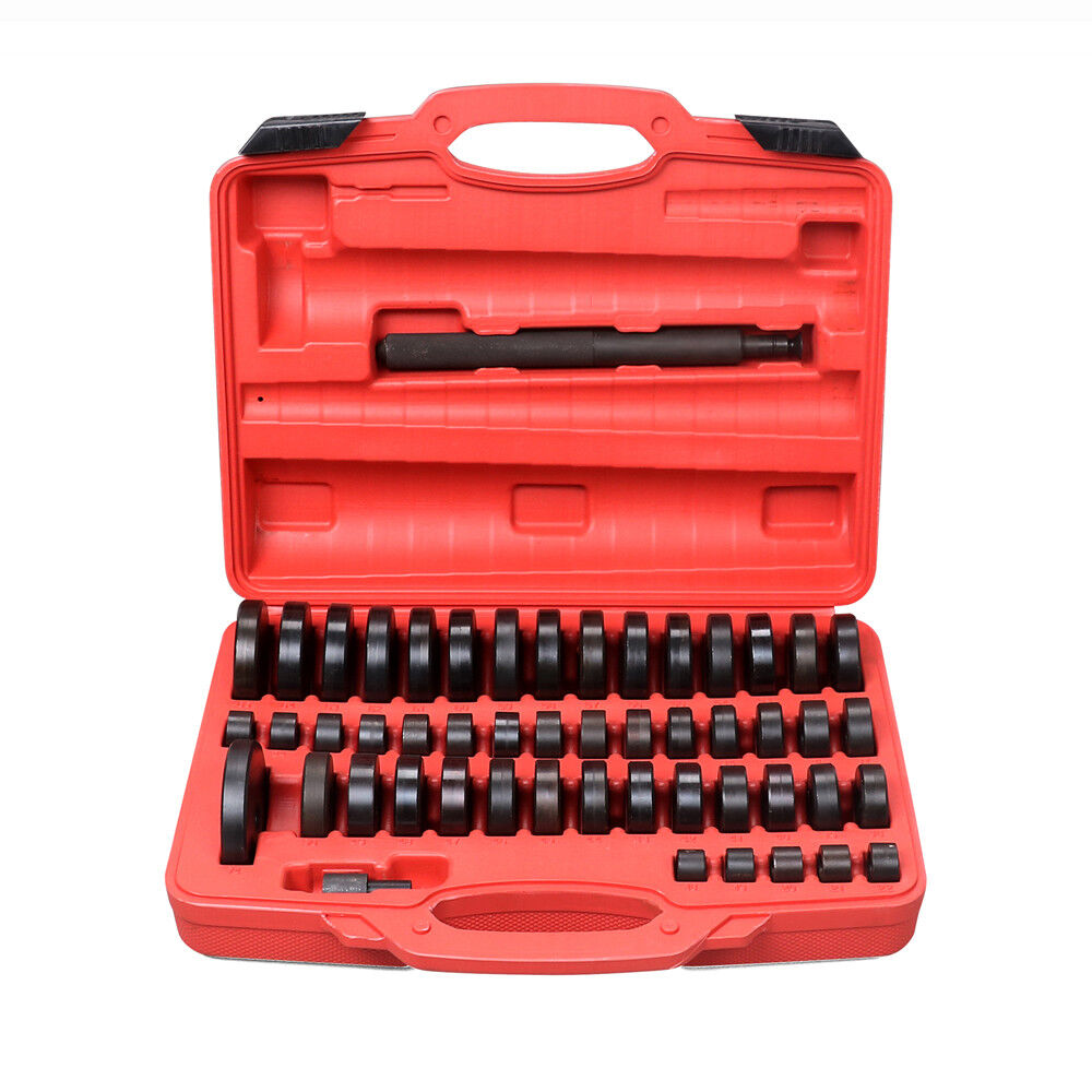 52Pc Bearing Bushing Seal Driver Set - 18-75mm Custom Sizes, Push Pres ...
